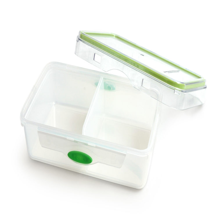 Rectangular shape food container (800ml) with inner tray – FMC